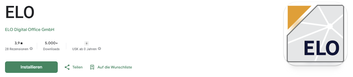 Installation ELO Apps | My Website